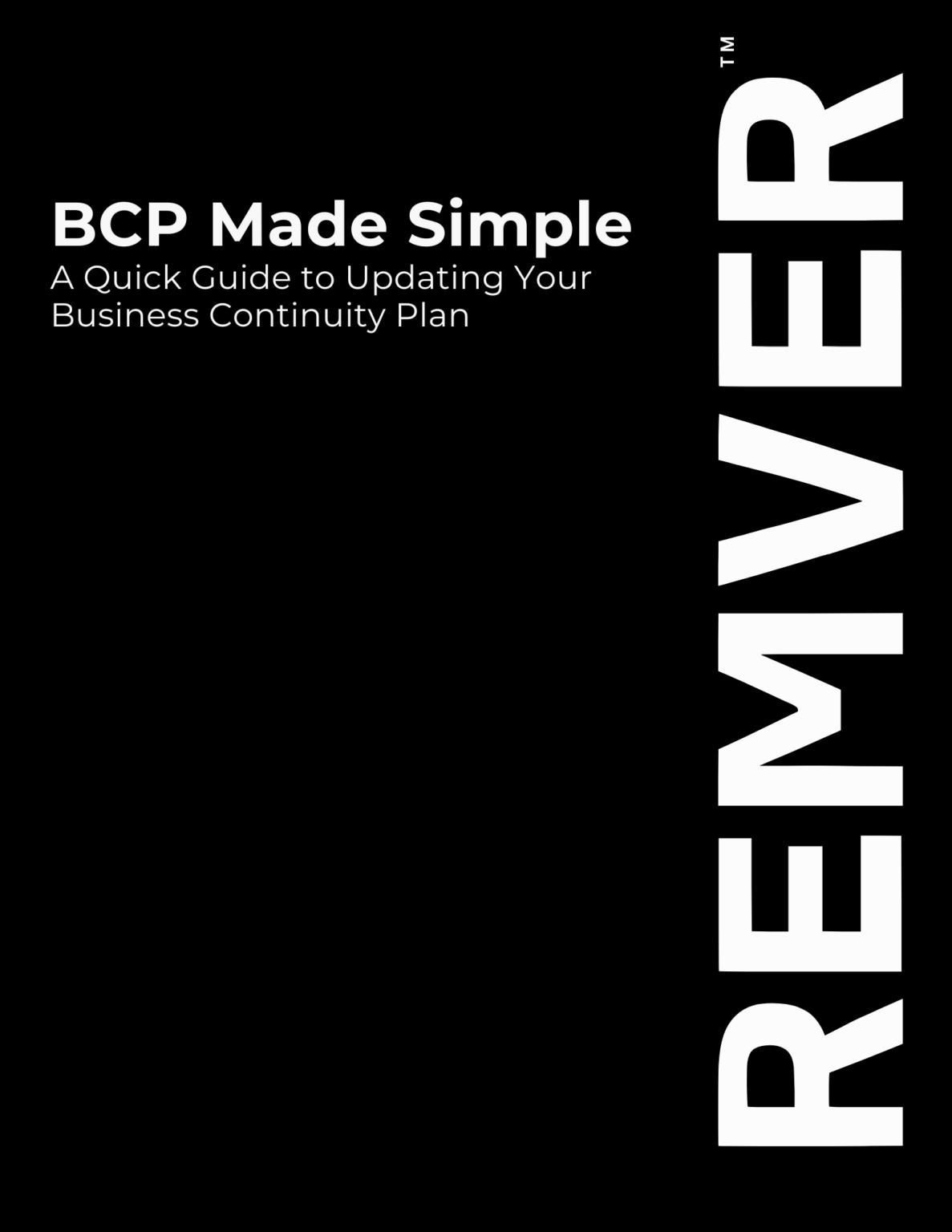 Quick Guide to Updating Your Business Continuity Plan | Remver Consulting
