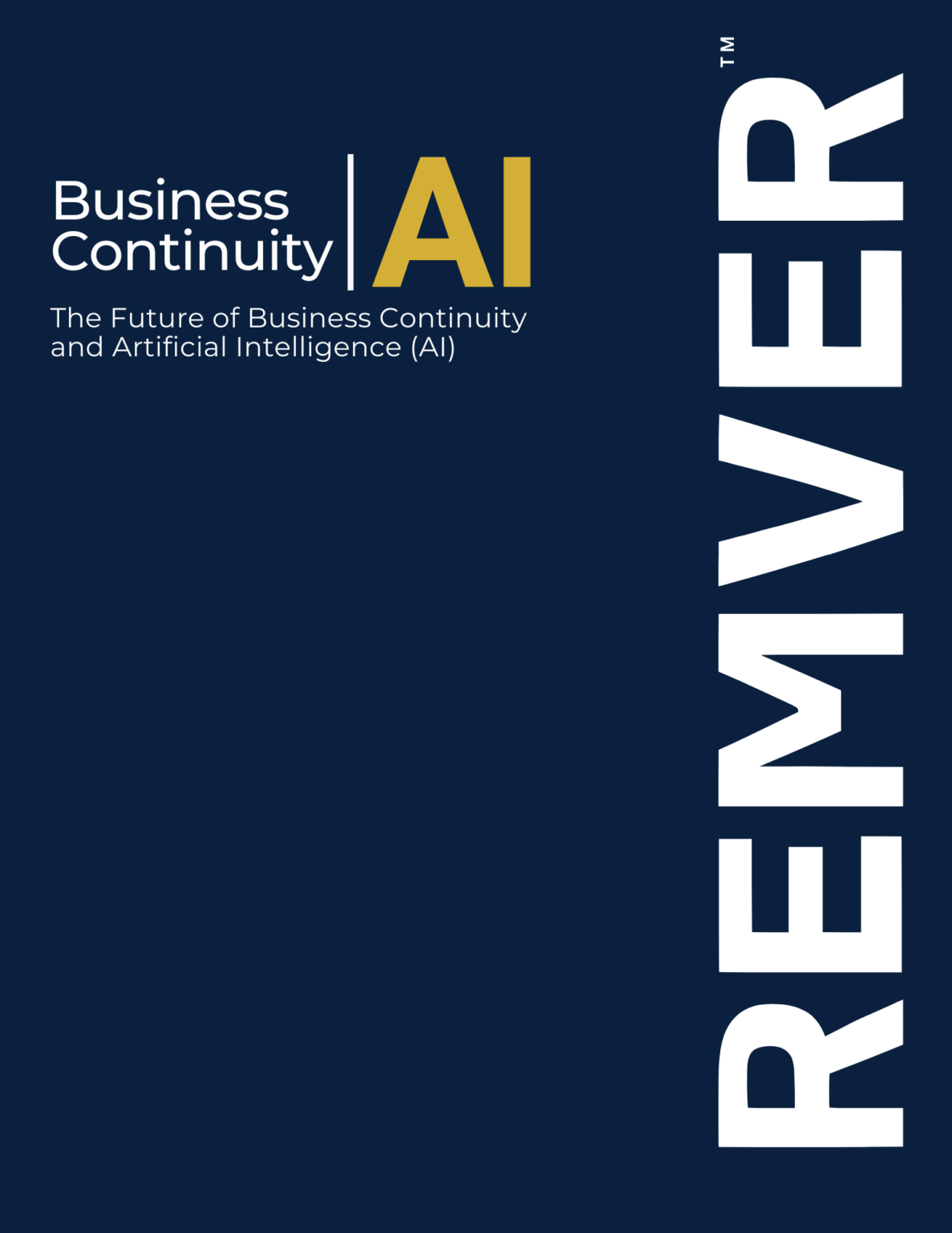 Future of Business Continuity and Artificial Intelligence AI