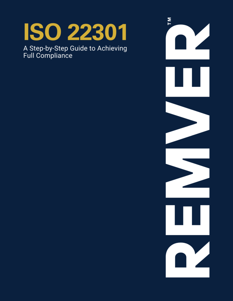 Business Continuity Management Systems ISO 22301 | Remver Consulting